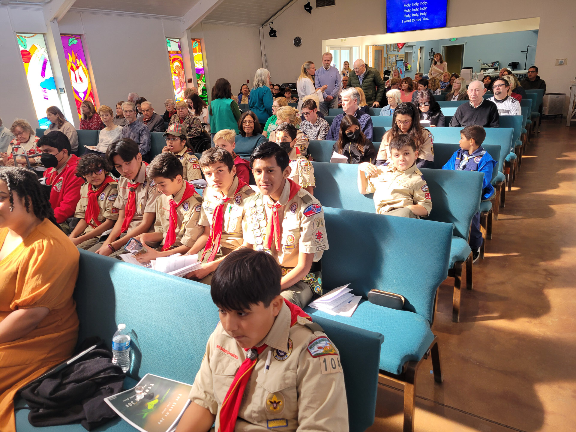 Scout Sunday 2024 – Troop 104